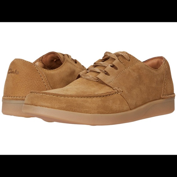 Clarks | Shoes | Clarks Oakland Walk Dark Sand Combi Mens 15m | Poshmark
